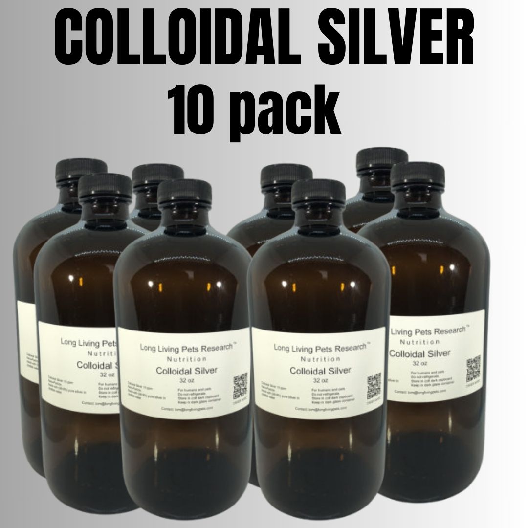 Colloidal Silver Collection – Long Living Pets Nutrition