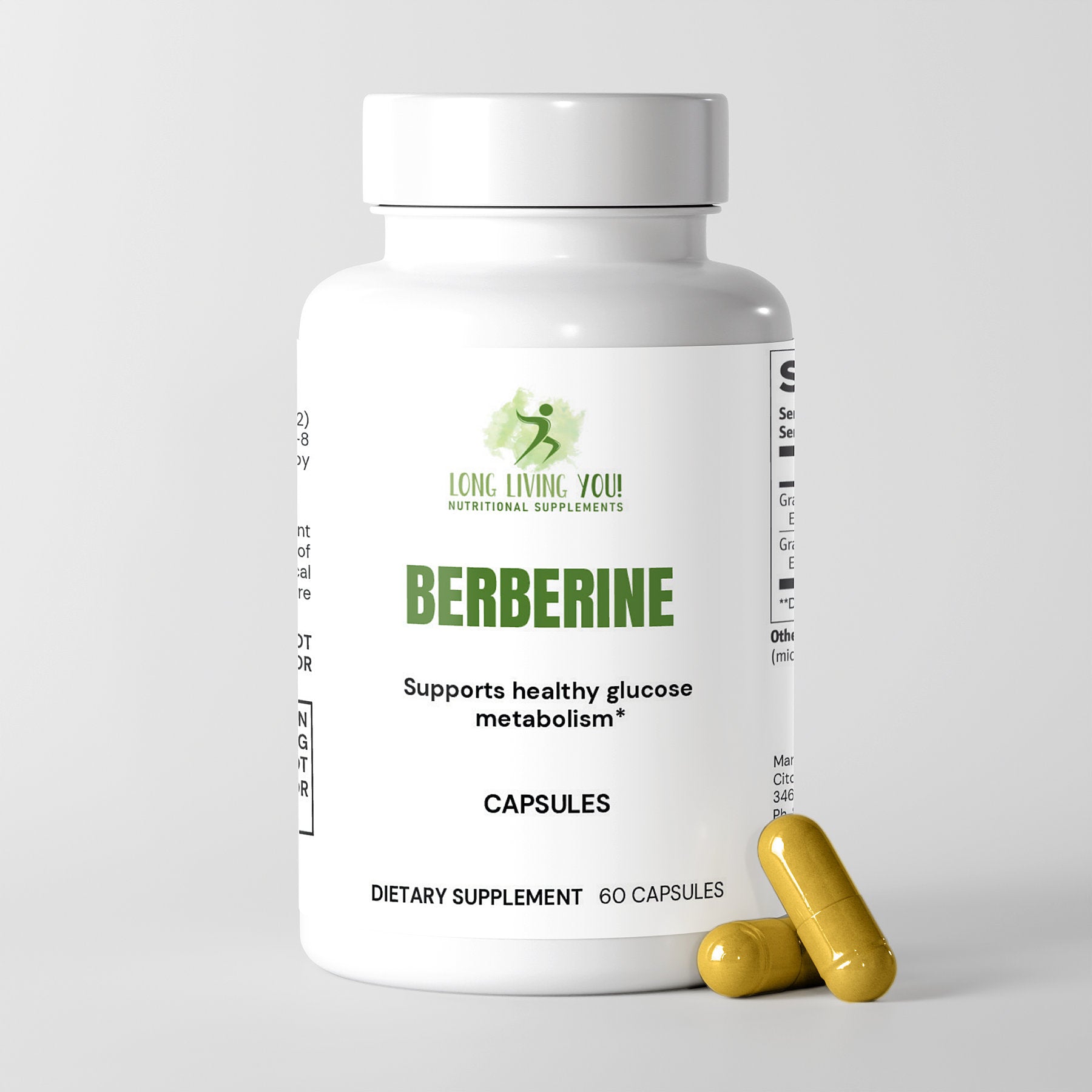 Berberine made in USA – Long Living Pets Nutrition