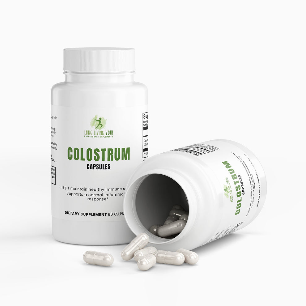 Colostrum Capsules – Long Living Pets Nutrition