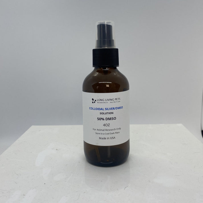 Colloidal Silver with 50% DMSO solution for dogs and cats | For Extern ...